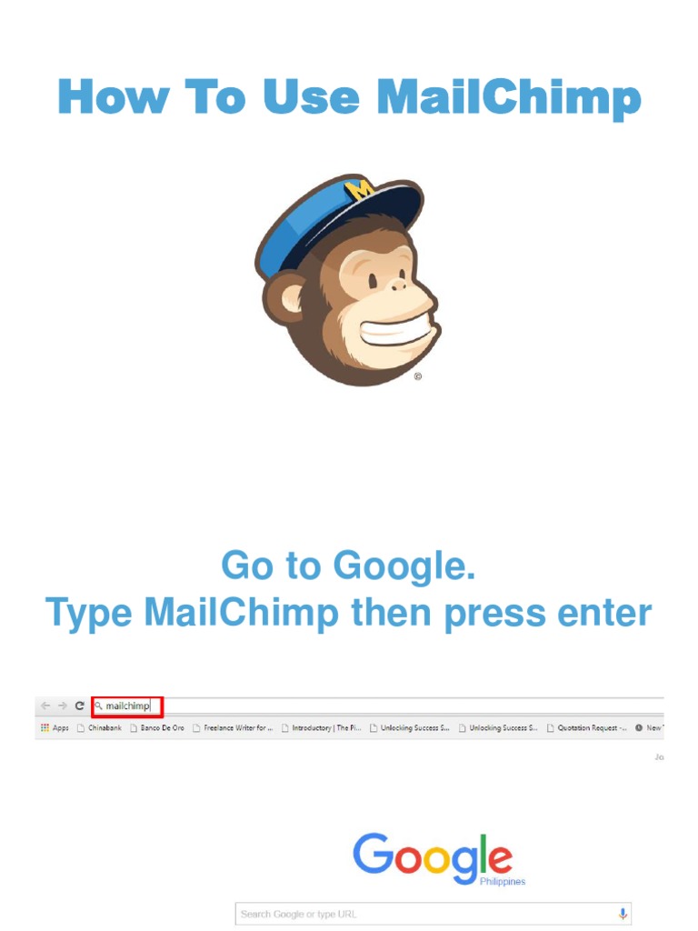 How To Use MailChimp PDF | PDF | Email | Digital Technology