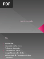La Régularisation Des Stocks | PDF | Inventaire | Comptabilité