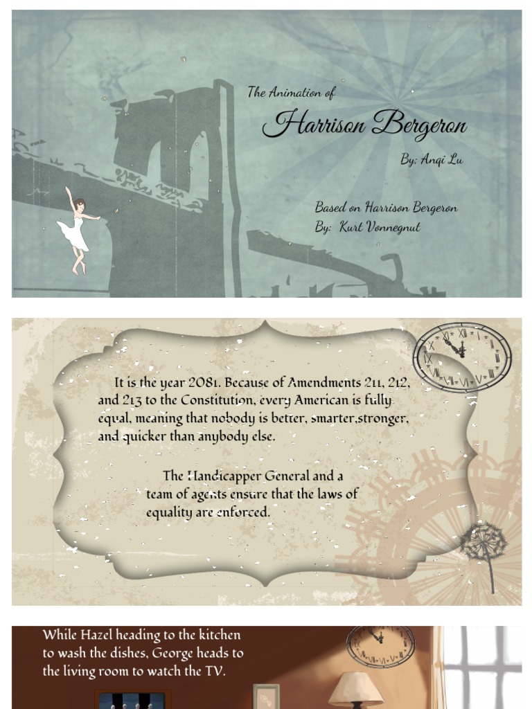 Harrison Bergeron | PDF | Mystery, Thriller & Crime Fiction