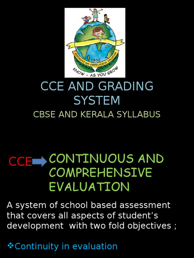 CCE and Grading System | PDF | Educational Assessment | Grading (Education)