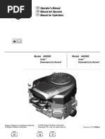 61 SF Series Engine Manual | PDF