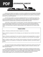 Zoo Design PBL | PDF | Area | Geometry