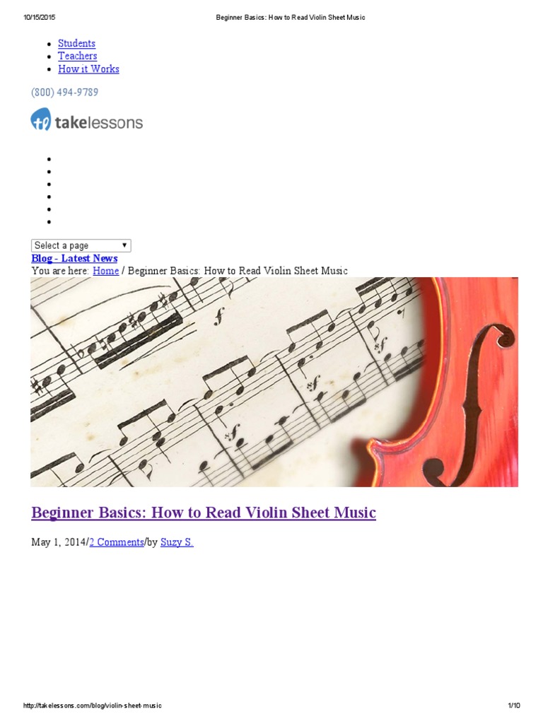 !beginner Basics - How To Read Violin Sheet Music | Violin | Sheet Music