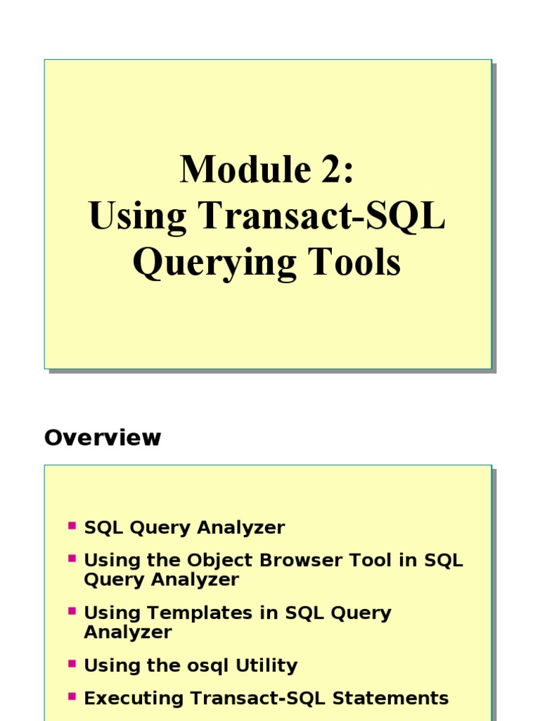 SQL - 2071B 02 | PDF | Sql | Parameter (Computer Programming)