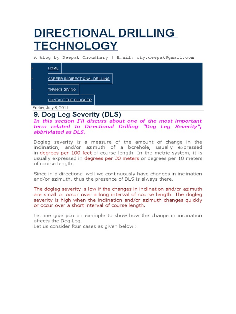Directional Drilling Technology | PDF | Drill | Drag (Physics)