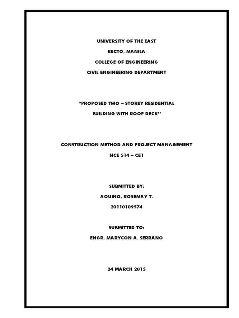 CMPM Project PDF | PDF | Beam (Structure) | Building Engineering