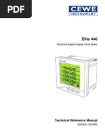 Secure (Elite 440) MFM: Modbus Offset Description | PDF | Ac Power ...