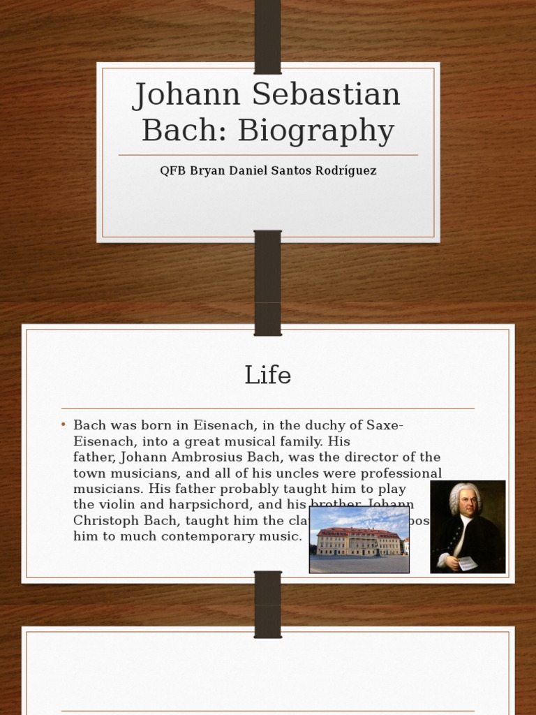 Johann Sebastian Bach: Life Overview | PDF