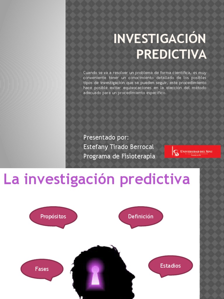 Investigación Predictiva: Definición y Fases | PDF | Crecimiento ...