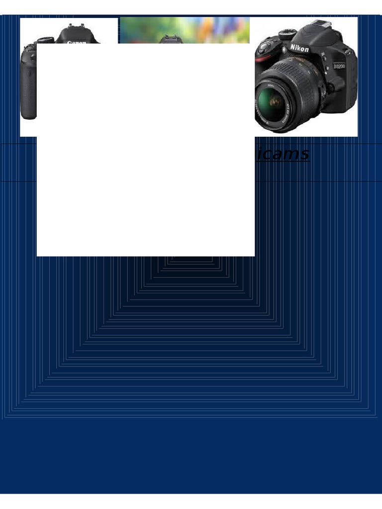 Digital Camera | PDF | Digital Single Lens Reflex Camera | Digital Camera