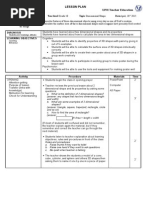 Lesson Plan: A. 1. Indicators | PDF | Area | Circle