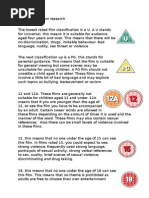 Understanding BBFC 12A and 15 Ratings | PDF | Human Sexuality ...