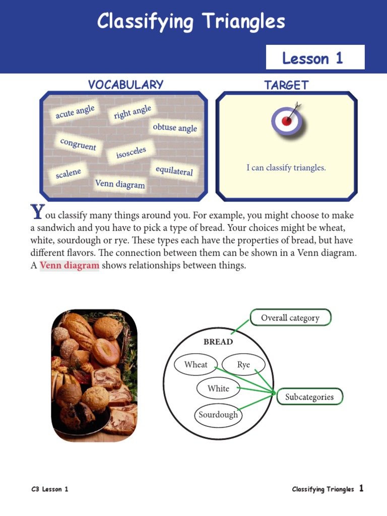 Sample Student Lesson (Stage C Geometry | PDF | Triangle | Euclidean ...