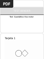 Tarjetas Test de Bender para Imprimir 10x15 | PDF