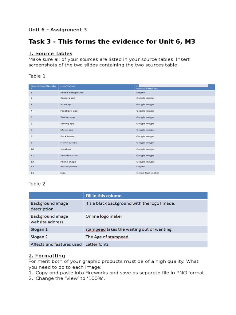 Task 3 - Assign 3 Using Fireworks | PDF