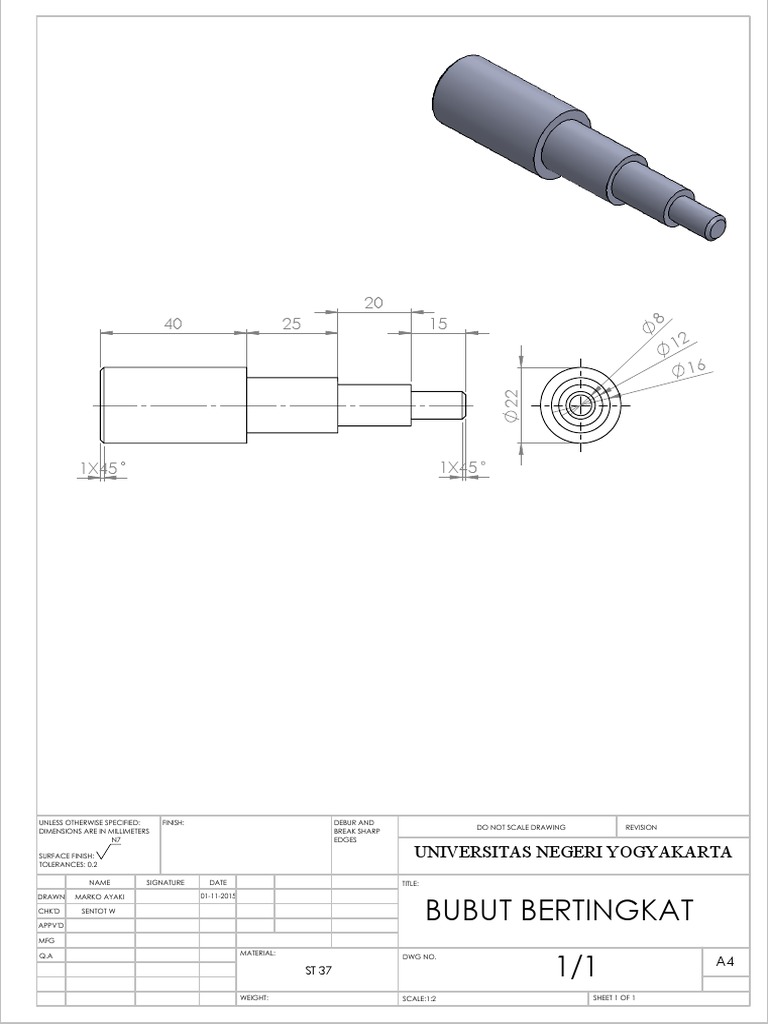 Jobsheet Mesin Bubut - Perumperindo.co.id