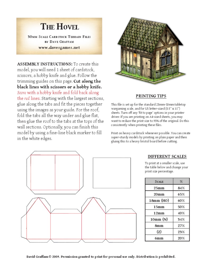 Hovel Free Sample Instructions | PDF | Home & Garden