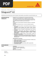 Sikaguard-5300: Revestimiento Antiácido | PDF | Hormigón | Acero