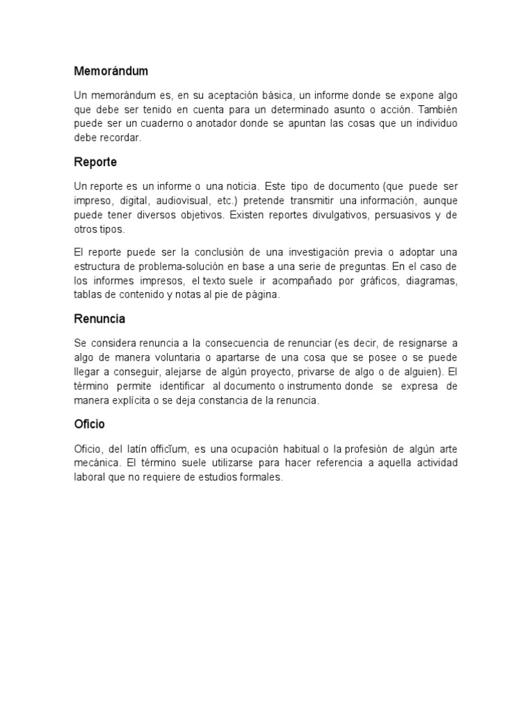 Memorandum | PDF