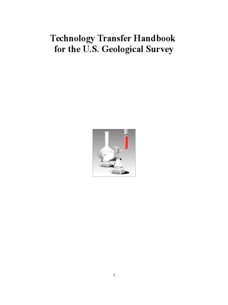 Tech Transfer Handbook Pdf Patent National Science Foundation