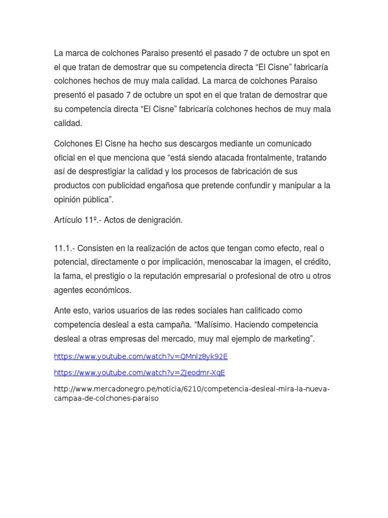 Acto de Denigracion | PDF