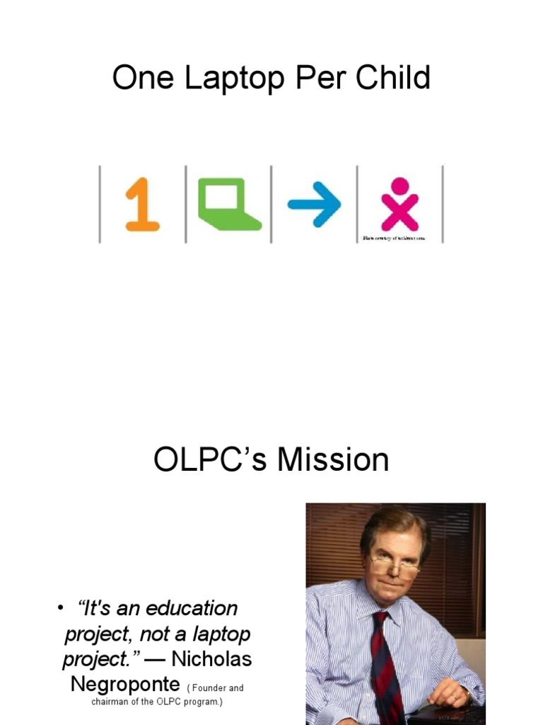 One Laptop Per Child | Download Free PDF | Laptop | Computer Network