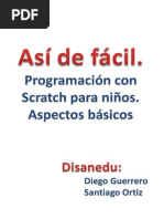 Manual de Scratch | PDF | Scratch (lenguaje de programación) | Lenguaje ...