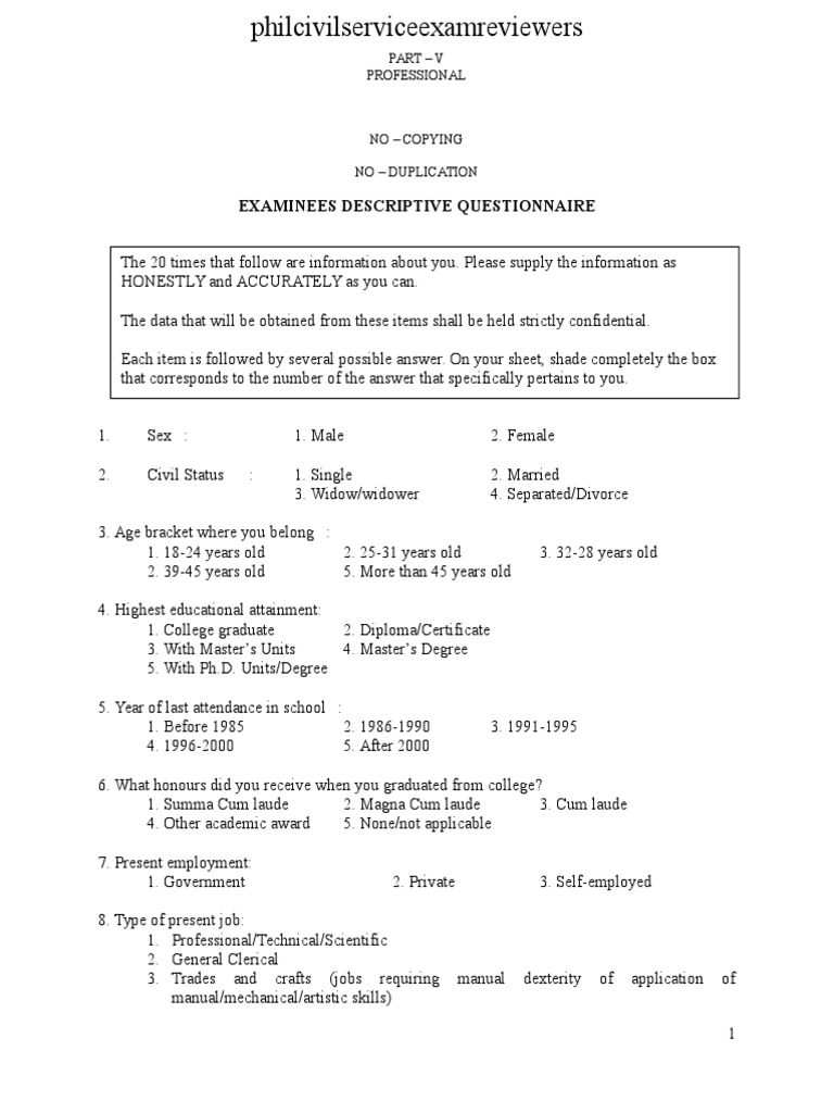 Civil Service Exam Reviewers | Right Wing Politics | Civil And ...