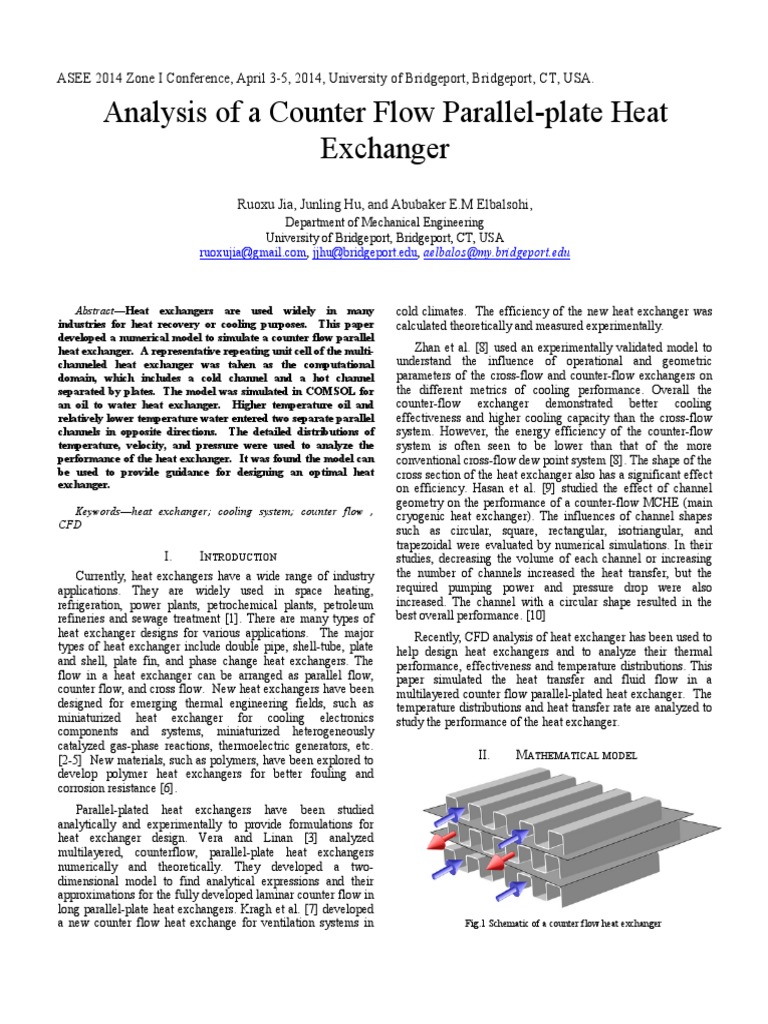 Numerical Analysis of Temperature Distributions and Heat Transfer Rates ...