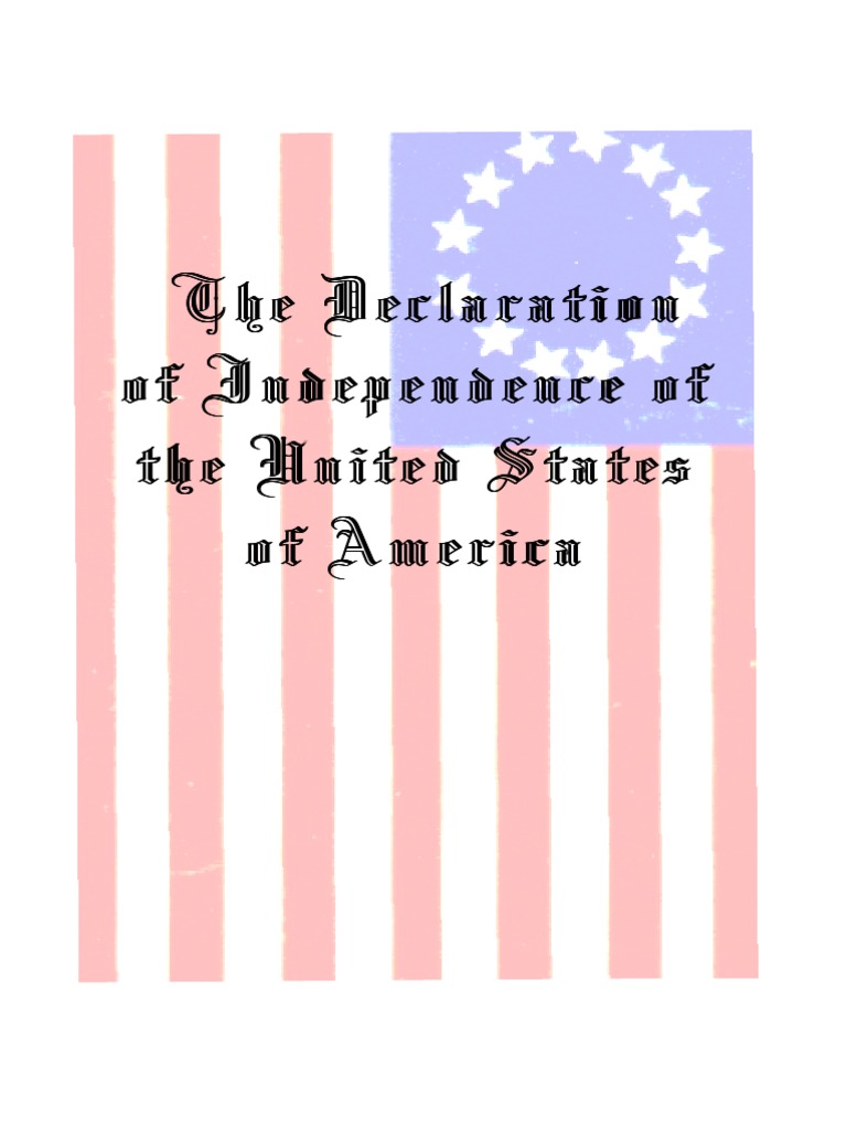 Declaration of Independence | PDF | United States Declaration Of ...