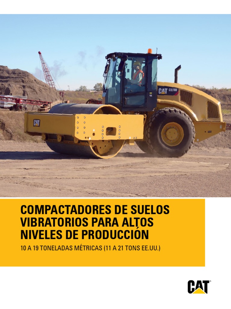 CAT Brochure - Rodillos de Suelos SERIE B | PDF | Calidad (comercial ...