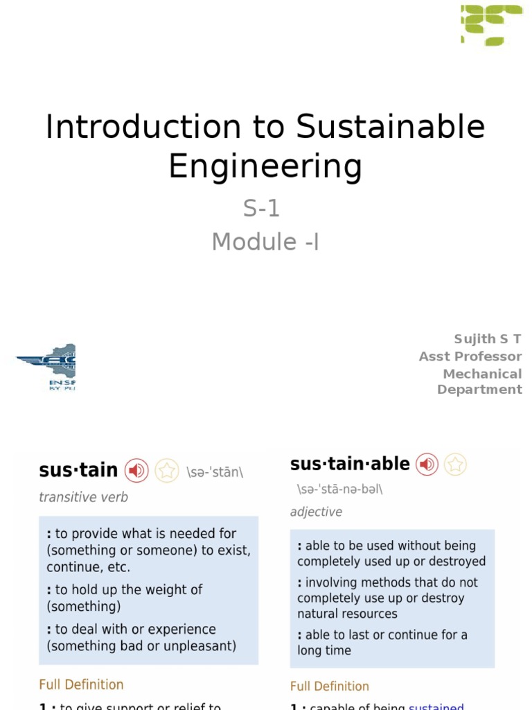 Sustainable Engineering Basics | PDF | Kyoto Protocol | Sustainability