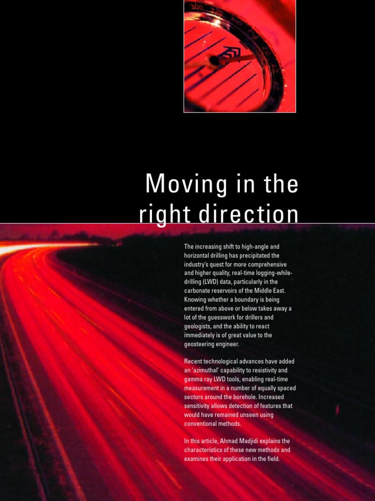 Schlumberger Azimuthal LWD Tool Description | PDF | Science | Geology