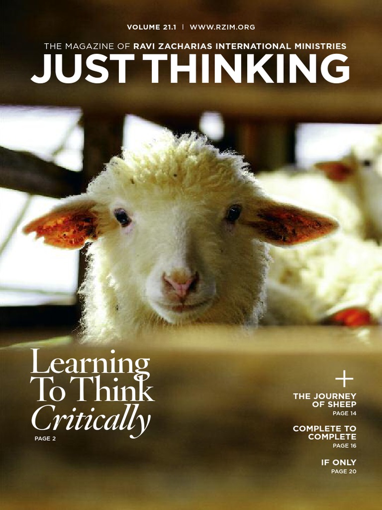 Just Thinking v21.1 Web | PDF | Miracle | Critical Thinking