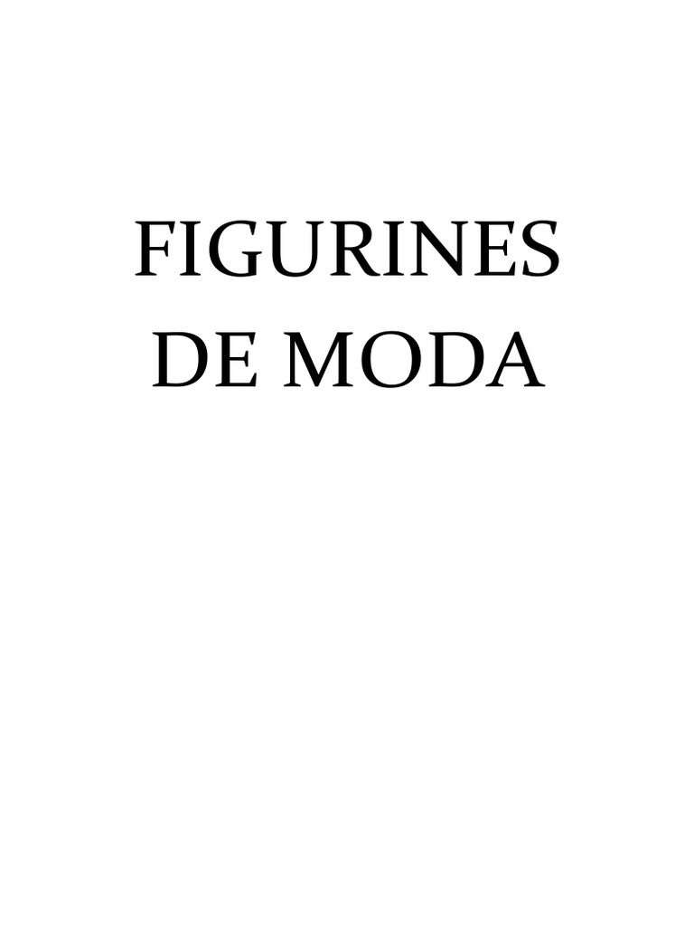 Figurines de Moda | PDF