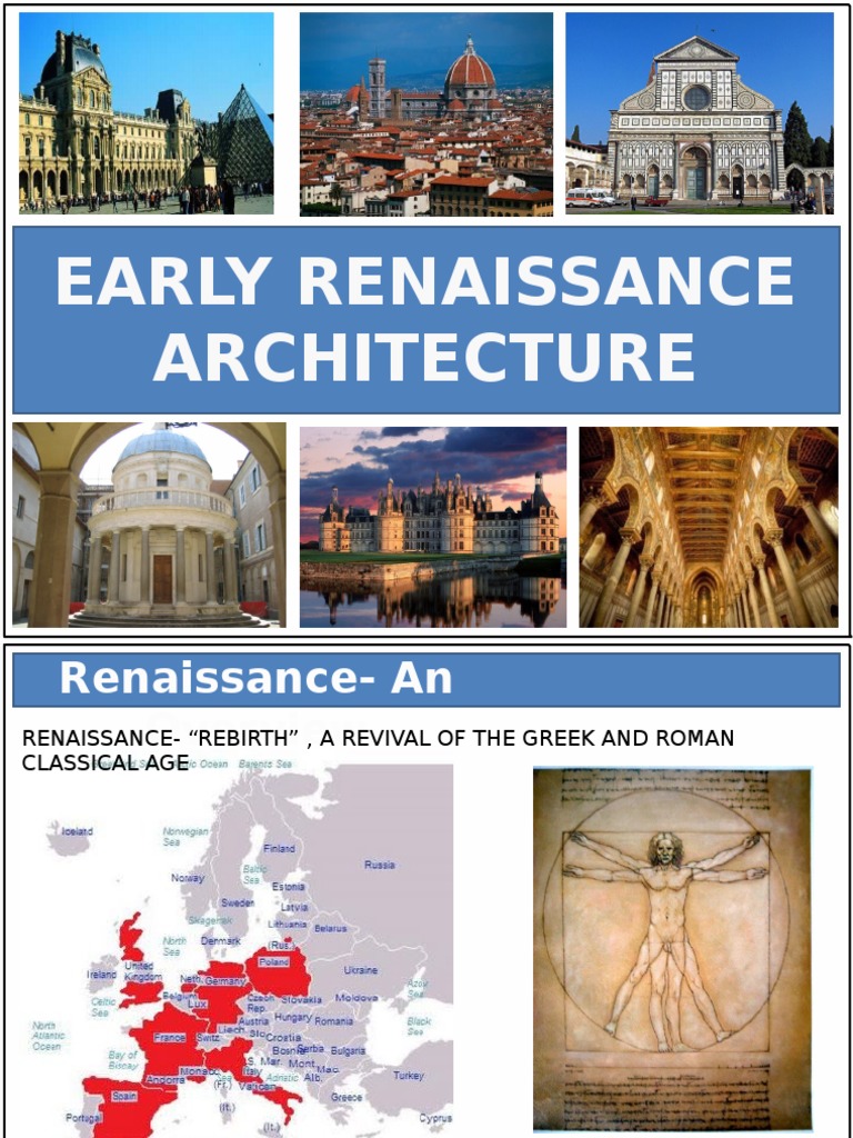 Key Features of Early Renaissance Architecture | PDF | Renaissance ...
