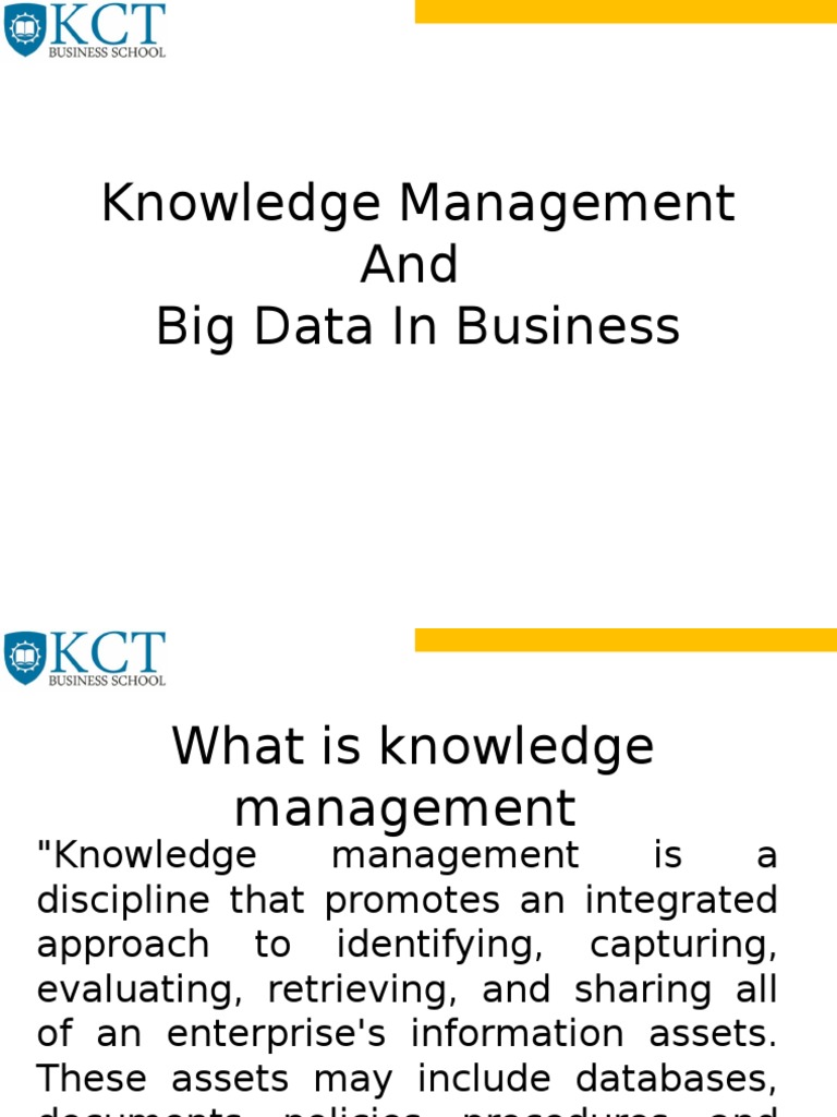 Leveraging Cloud-Based Knowledge Management Systems and Big Data ...