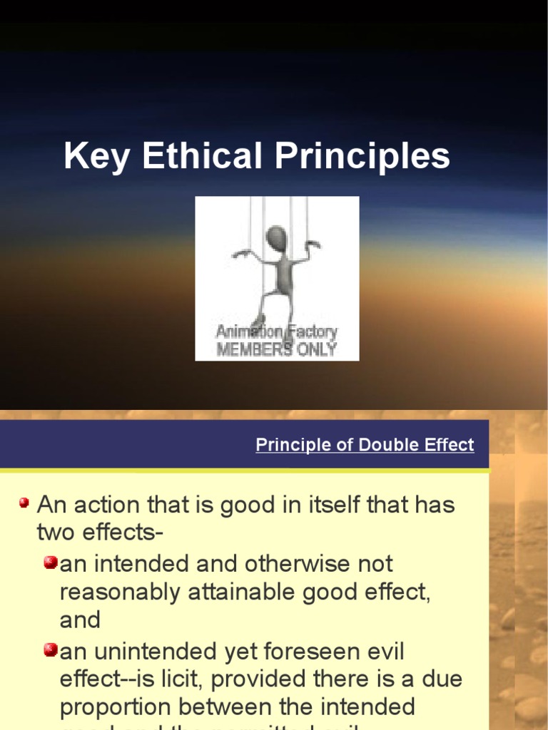 Key Ethical Principles | Informed Consent | Dignity