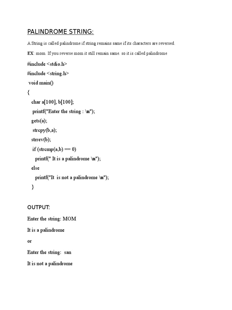 C Programming Practical Book I B.Com CA: A Collection of Common C Programming Examples | PDF ...