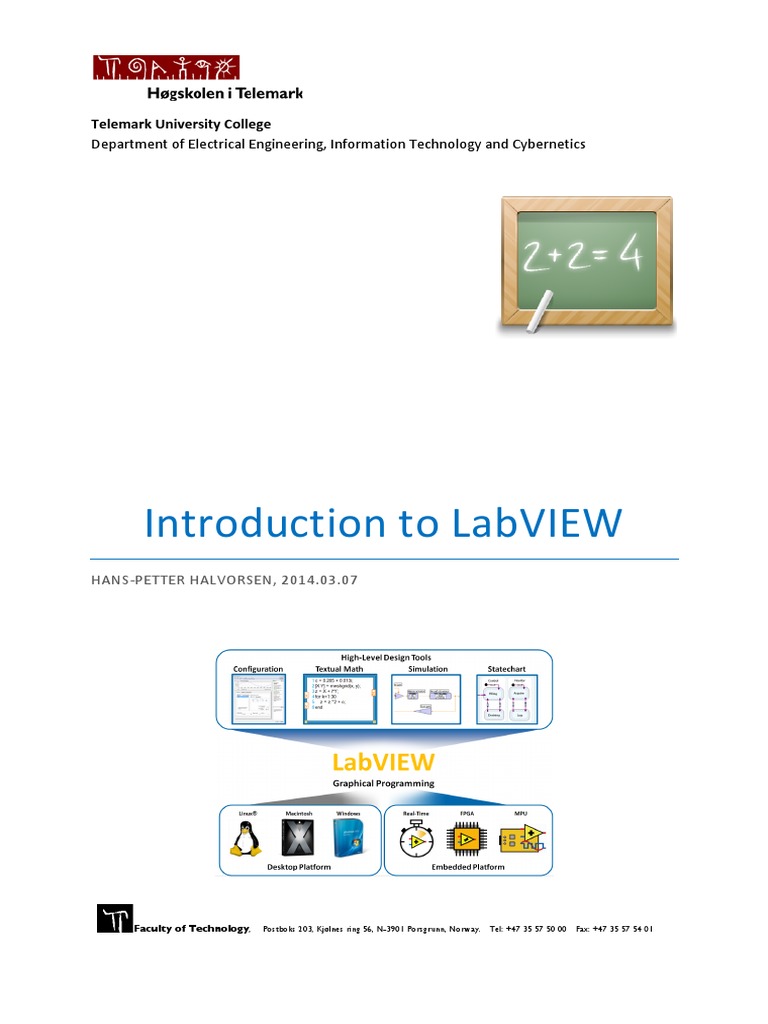 Introduction To LabVIEW Complete | PDF | Device Driver | Computer ...