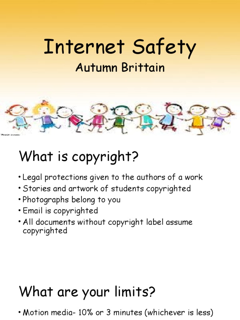 Understanding Copyright and Internet Safety | PDF | Social Science ...