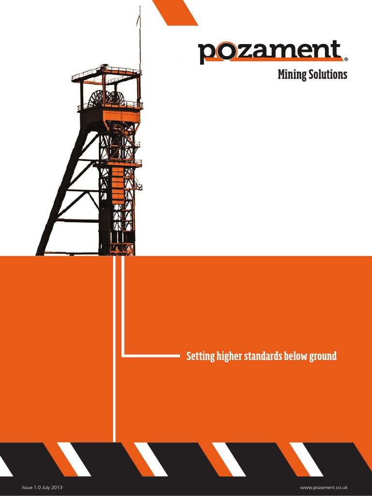 Pozament Mining Grout Solutions | PDF | Coal Mining | Mining