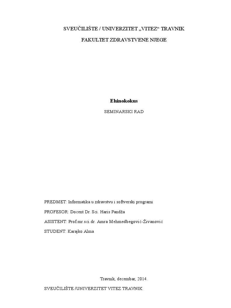 Seminarski 2 | PDF