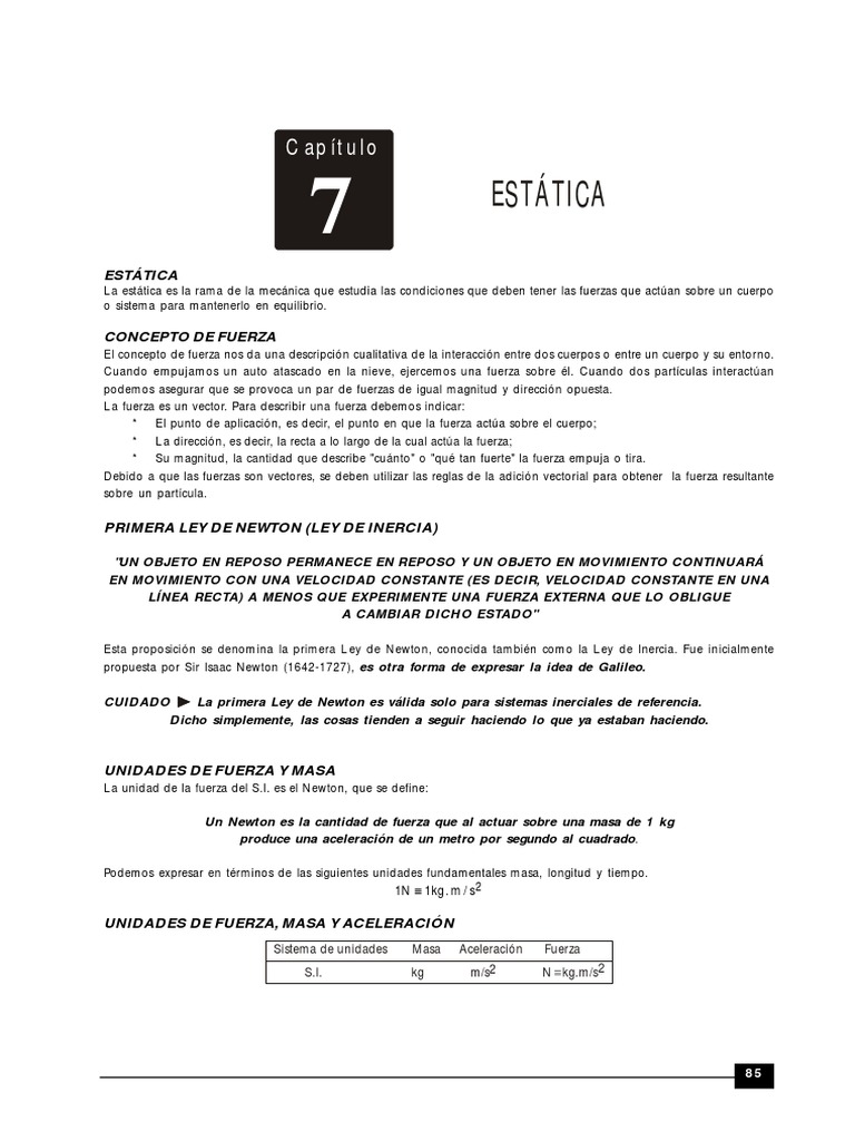 Estática | PDF