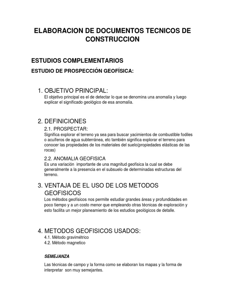 Elaboracion de Documentos Tecnicos de Construccion | Fundación ...