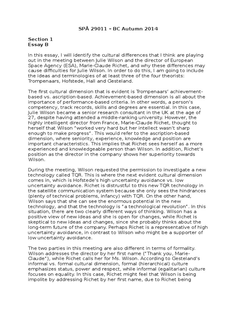 Business Communication in English Exam 2013 | PDF | Corporate Social ...