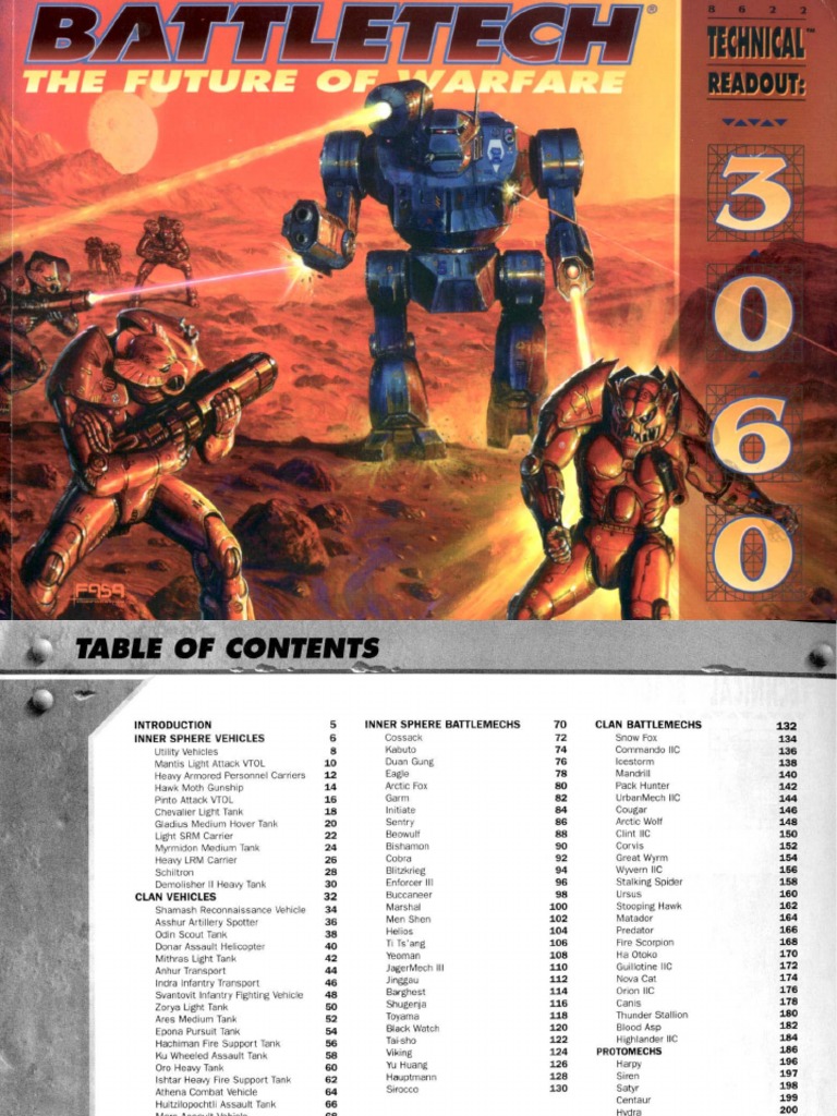 BT - FAS8622 - Technical Readout 3060 (Revised) | PDF