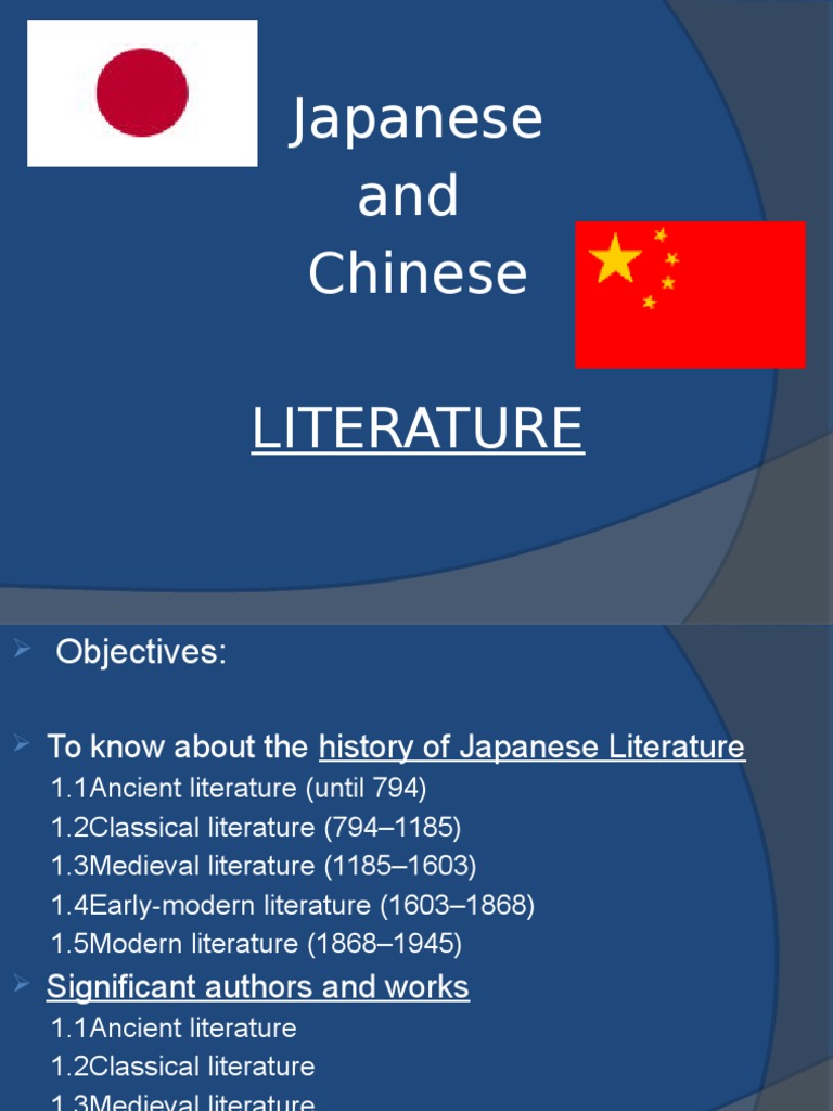 Evolution of Japanese Literature | PDF | Japanese Literature | Qing Dynasty