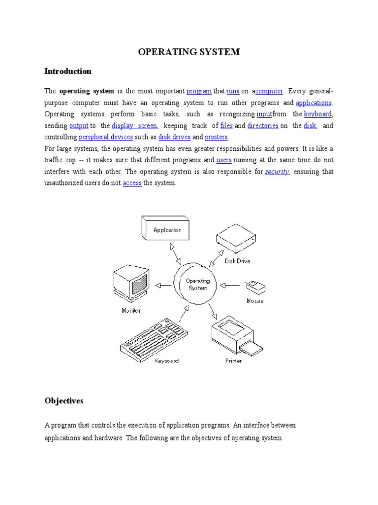 Operating System | PDF | Process (Computing) | Operating System
