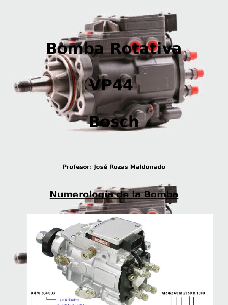 VP44_4 | Bomba | Tecnologías de gas